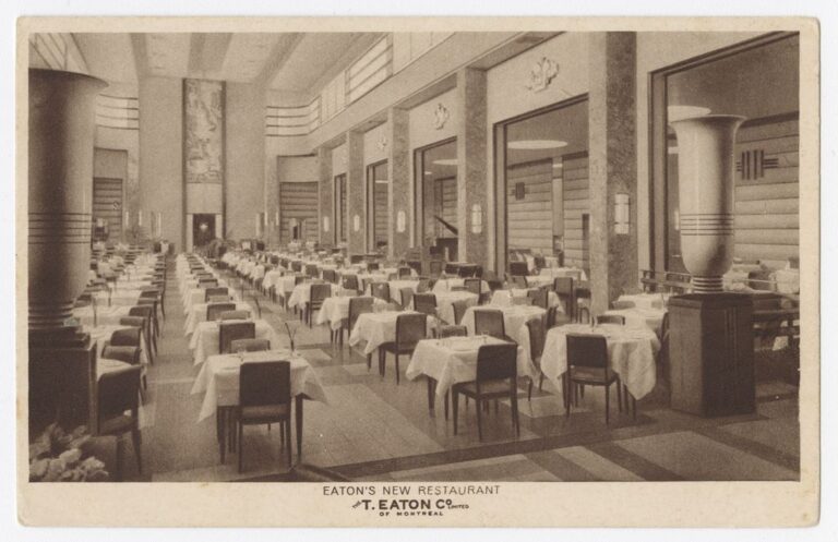 Restaurant Le 9e de l’ancien magasin Eaton - Memento
